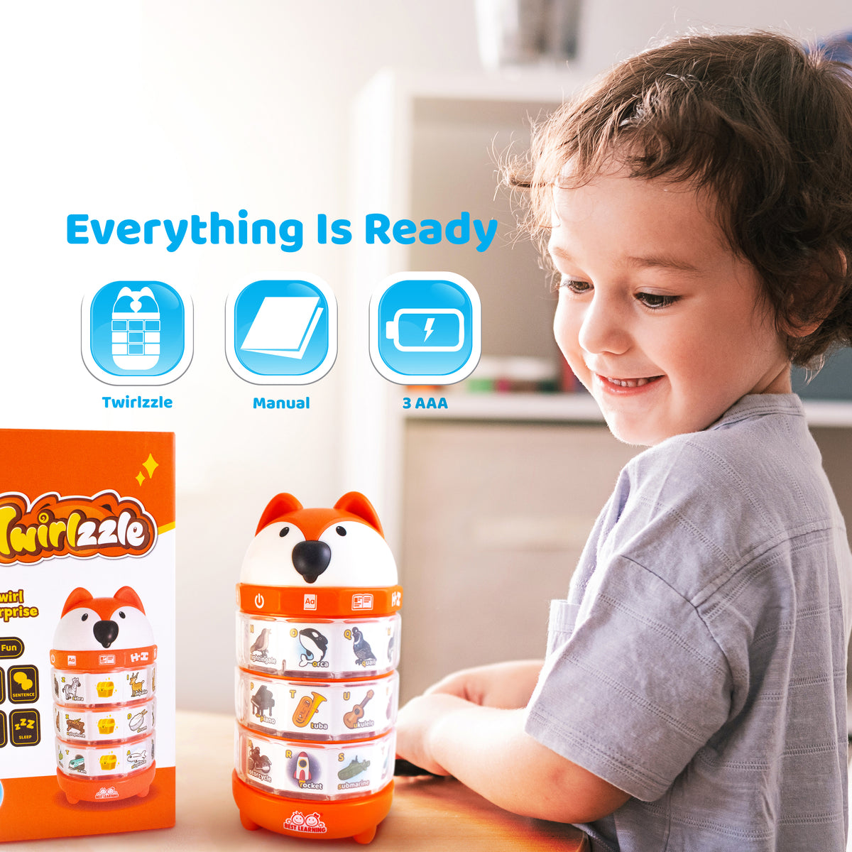 Twirlzzle: Alphabet Fun | Educational Learning Toys for Children